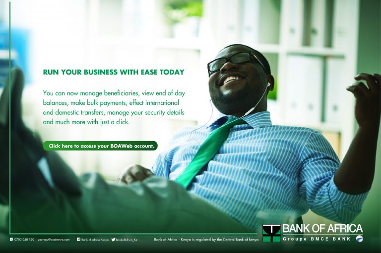 Bank of Africa Kenya BOAWeb (Internet Banking)